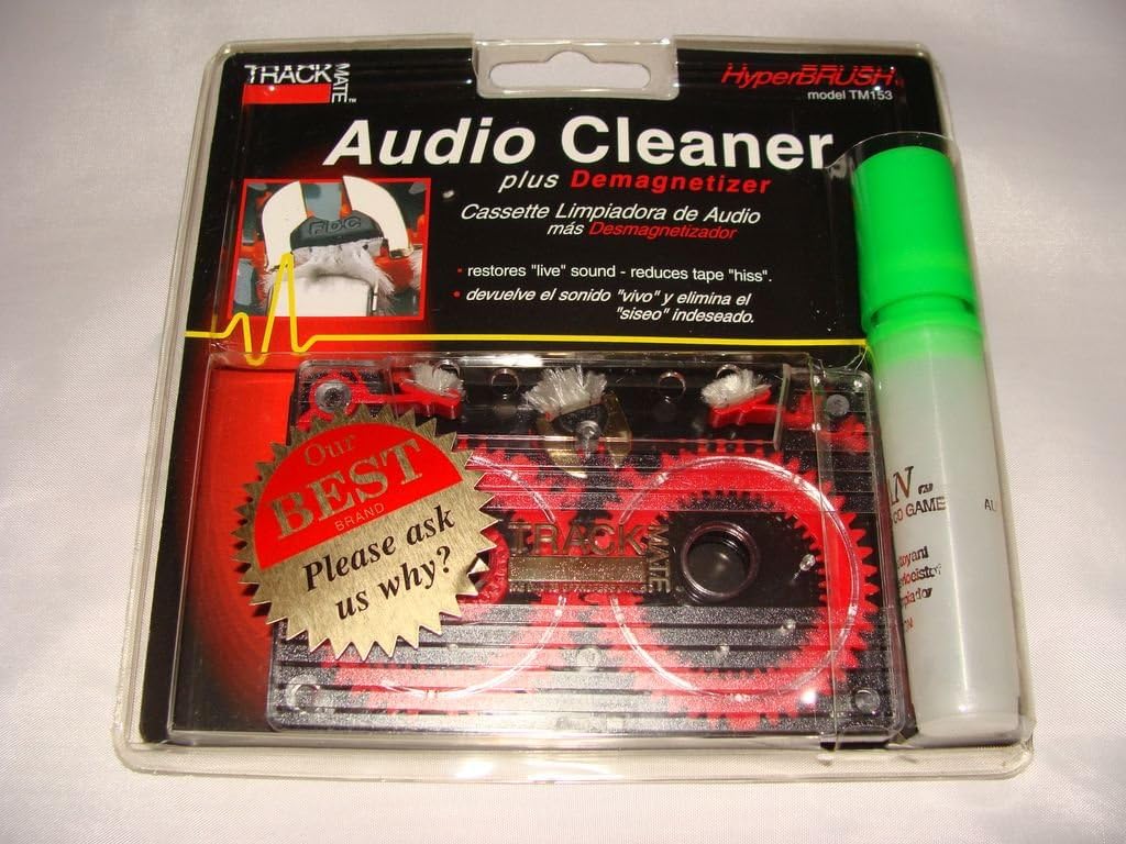 Trackmate Audio Cleaner plus Demagnetizer: Amazon.co.uk: Electronics