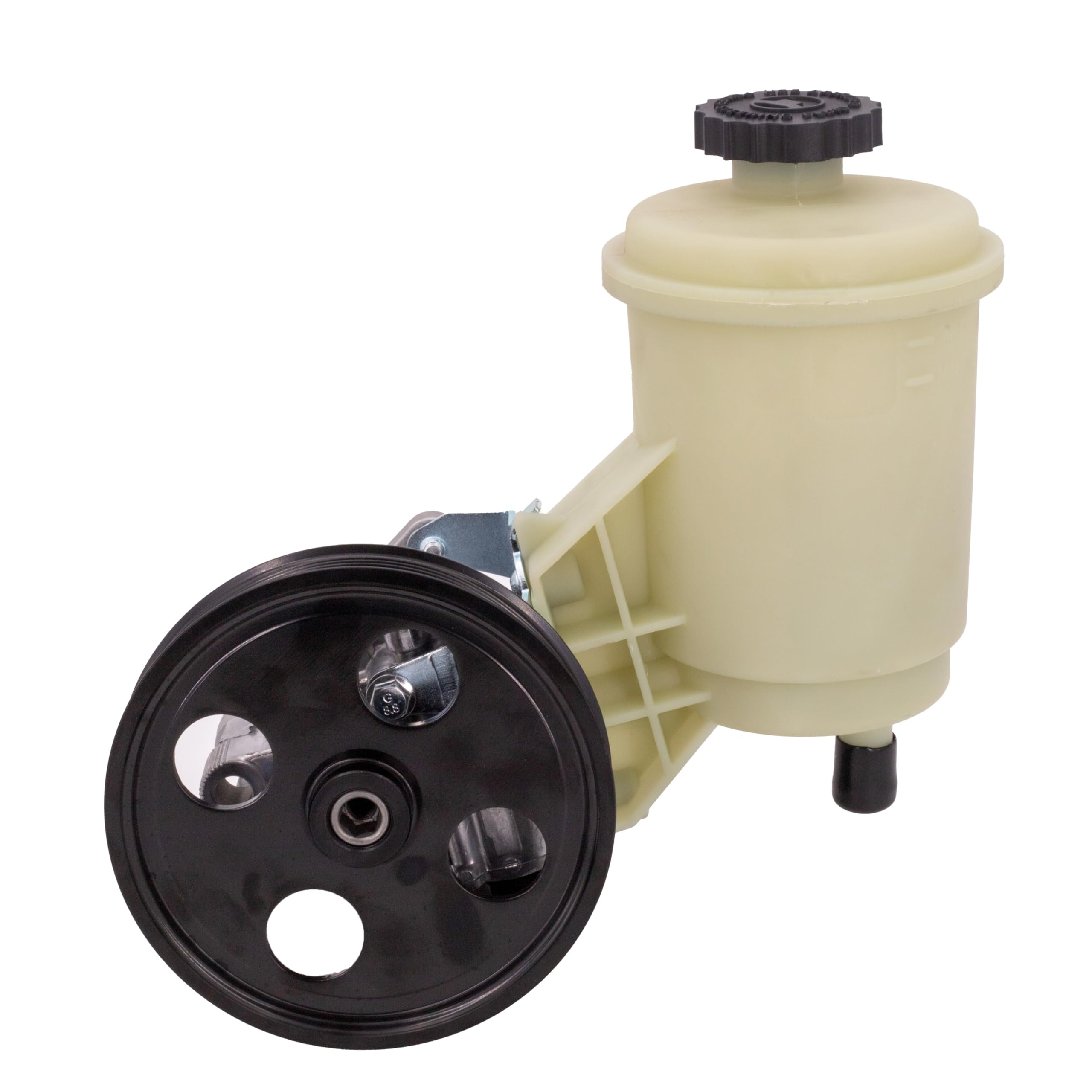 LuluViolen Power Steering Pump, with Pulley & Reservoir, Compatible ...