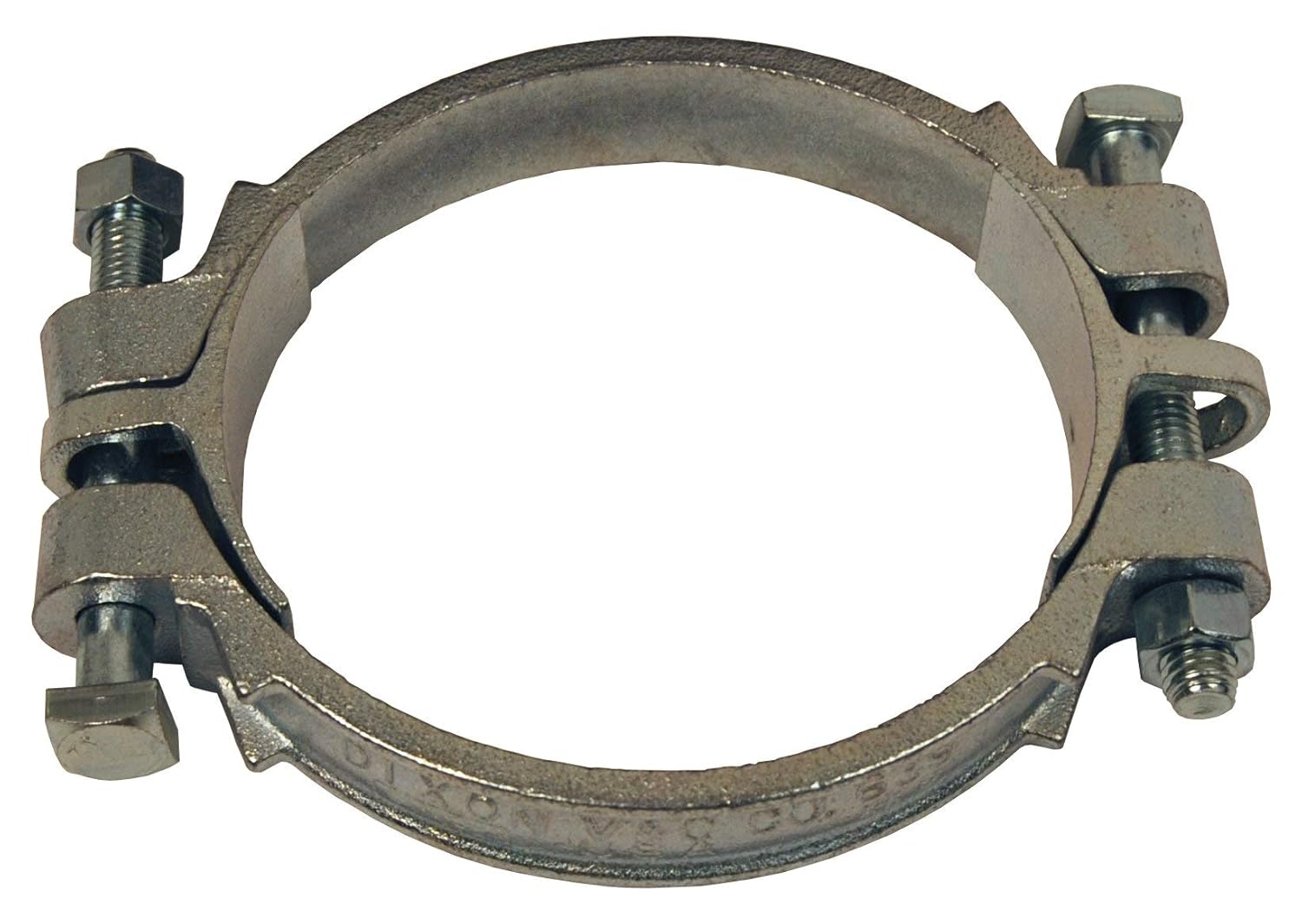 Dixon 639 Double Bolt Clamp With SC10 Saddles Bolt MB8450 Nut MN8 6 dixon-639-double-bolt-clamp-with-sc10-saddles-bolt-mb8450-nut-mn8-6
