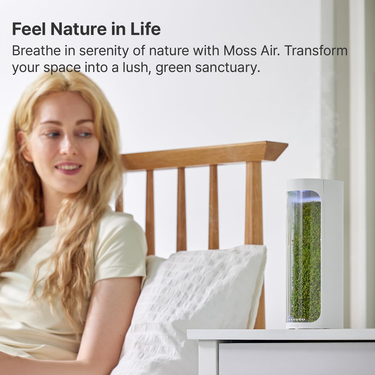 Mua Mosslab Moss Air – Living Moss Terrarium Humidifier | Soothing Mist ...