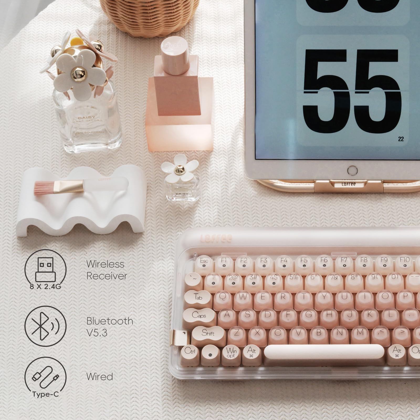 Mua DOT Foundation Mechanical Keyboard, 75% Rechargeable Hot-swappable ...