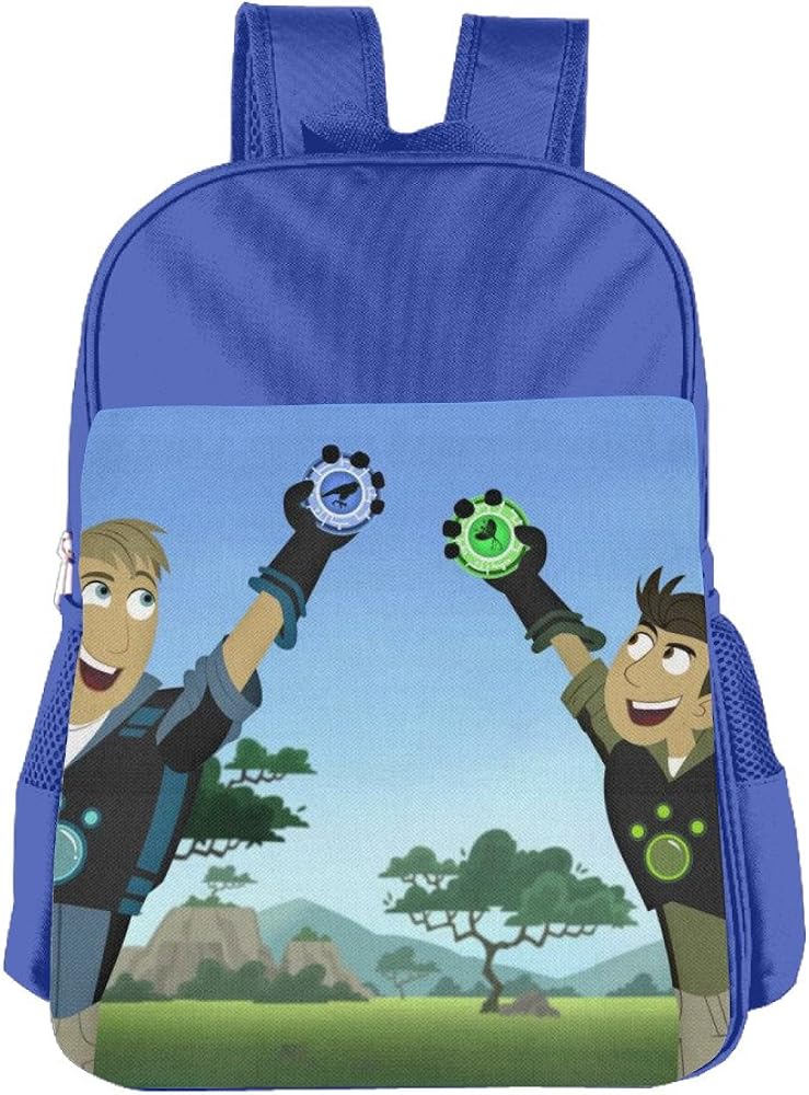 STALISHING Kid's Wild Kratts School Bag Backpack: Amazon.ca: Clothing ...