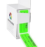 Amazon.com: 300 Labels - QC Pass Stickers for Quality Control Inventory ...