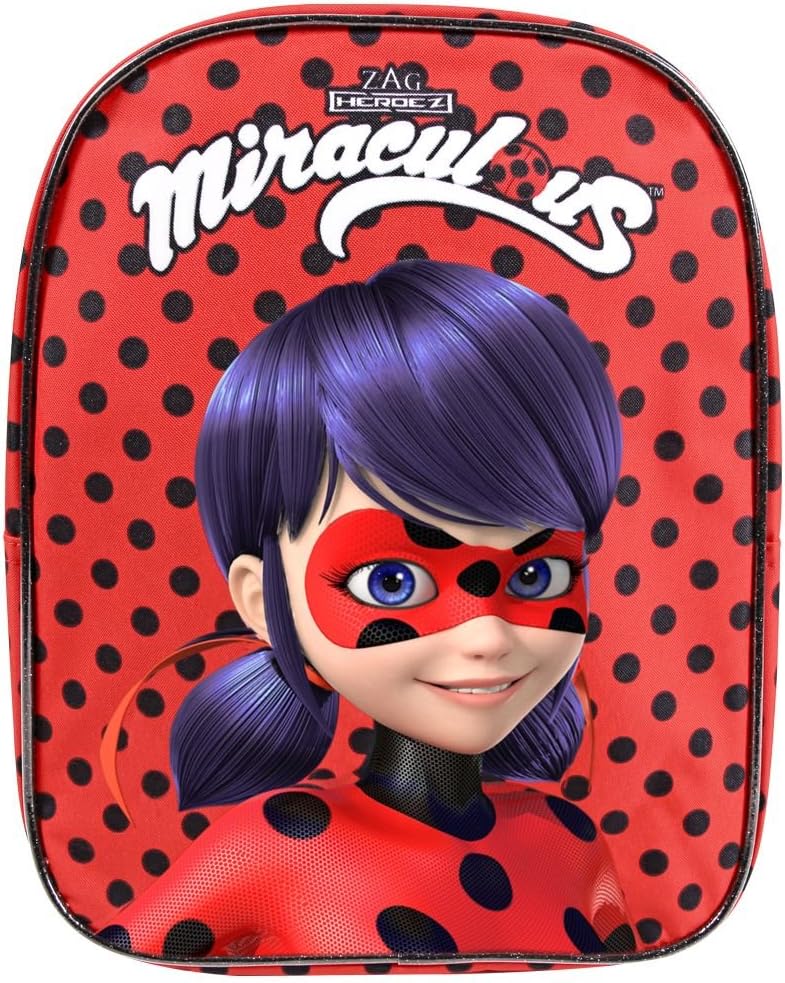 Miraculous Tales of Ladybug & Cat Noir – Backpack Lady Bug for ...