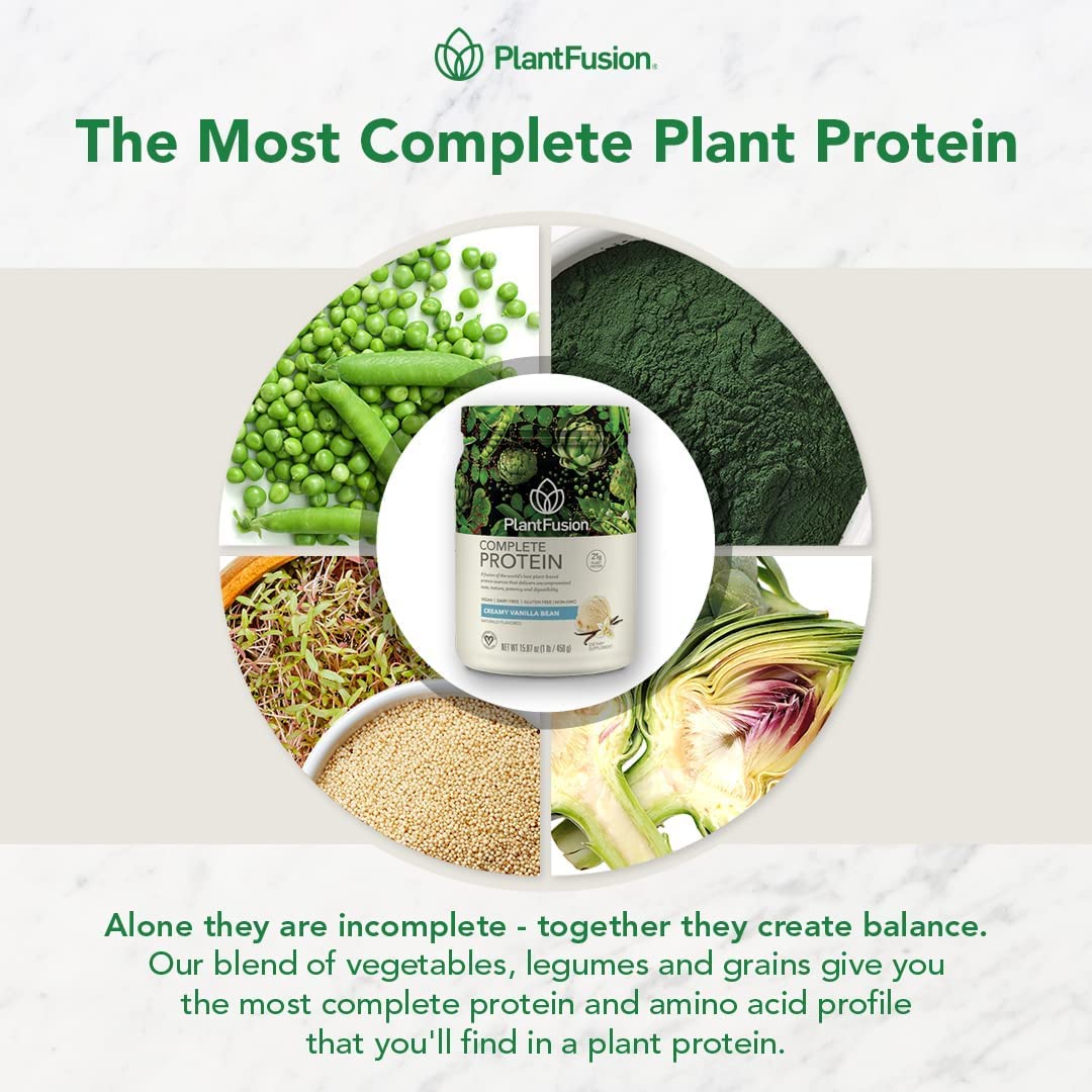 Mua Complete Vegan Protein Powder - Plant Based Protein Powder With ...