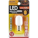 Amazon | パナソニック LED電球 口金直径12mm 電球色相当(0.5W) 小丸電球タイプ 2個入 LDT1LHE122T | パナソニック(Panasonic) | ホーム＆キッチン 通販