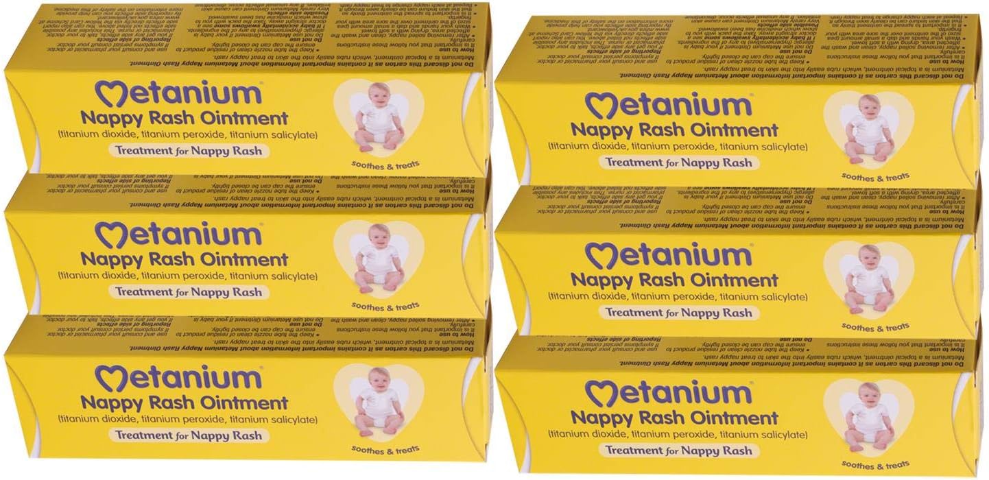 Metanium Nappy Rash Ointment, 30g, Pack of 6 – BigaMart