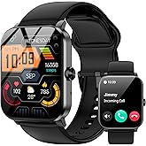 Amazon.com: Jacoosa Smart Watch, 1.85" HD Smartwatch for Men Women ...