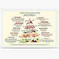 Amazon.com: Quark Anti-Inflammatory Diet Food Guide Pyramid Poster Food ...
