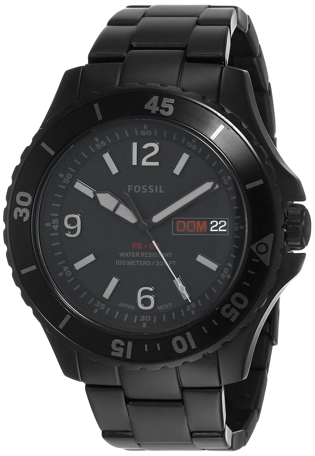 Buy Fossil Analog Black Dial Men's Watch-FS5688 at Amazon.in