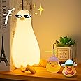 Amazon.com: FAMIDUO Cute Lying Flat Duck Night Light, LED Lazy Duck ...