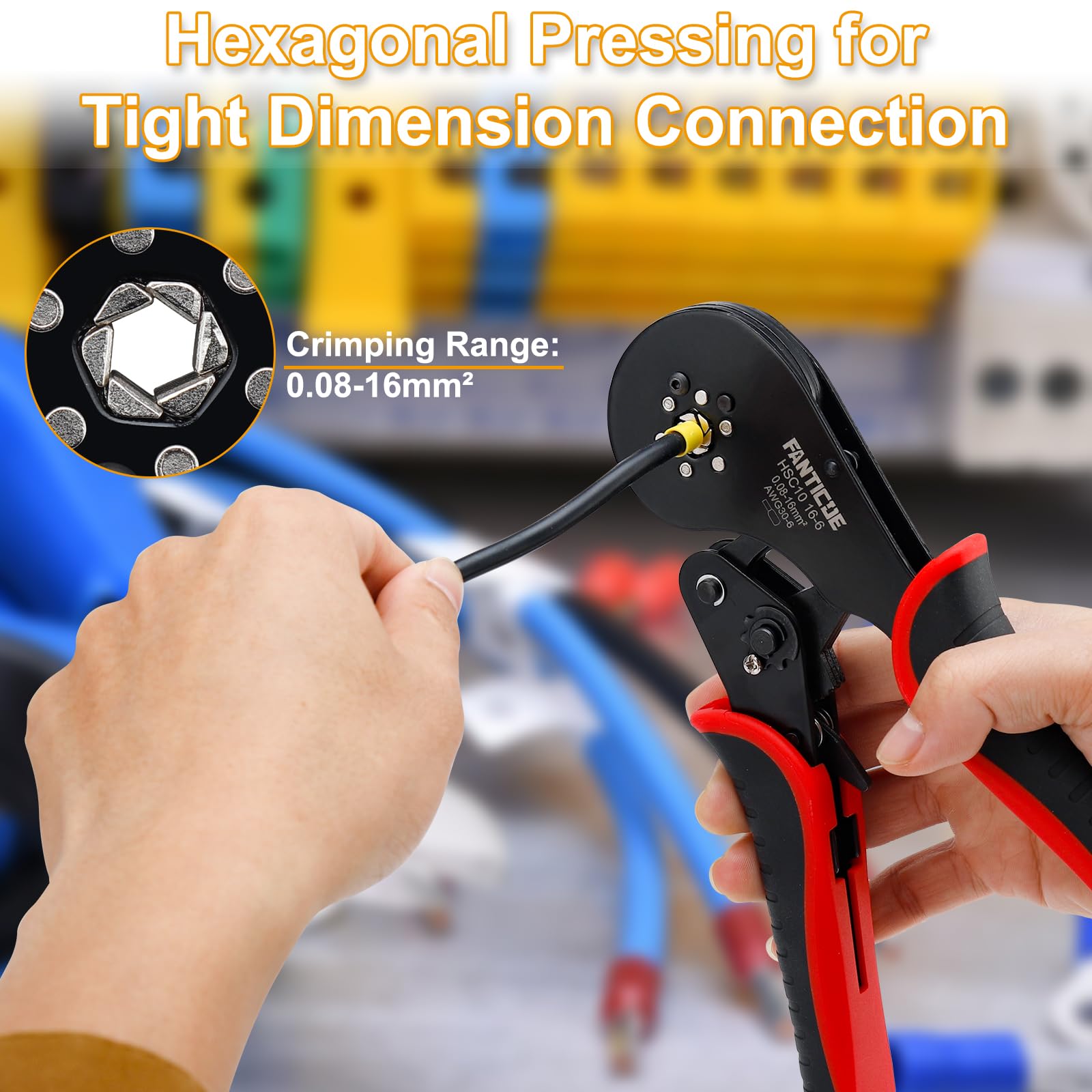 Mua FANTICDE Ferrule Crimping Tool Kit, Wire Crimping Plier Set with ...