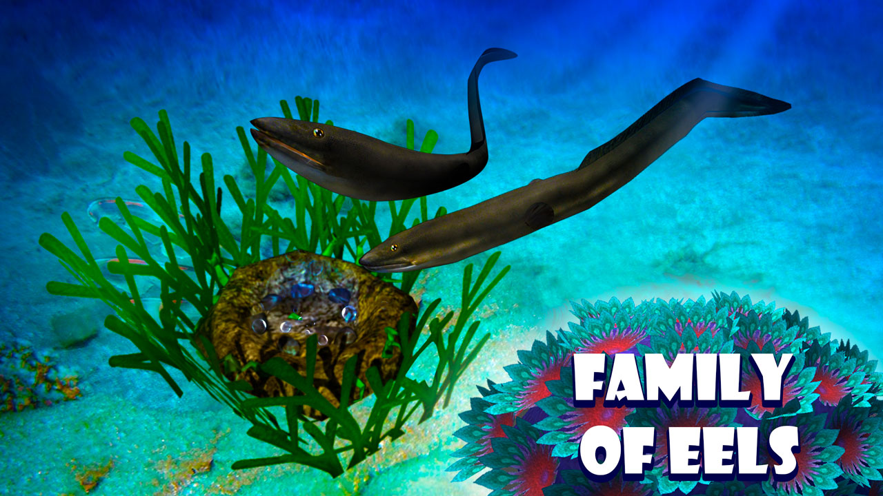 Deep Sea Eel Life - Swimming Snake Pet Simulator : Amazon.com.br: Apps ...