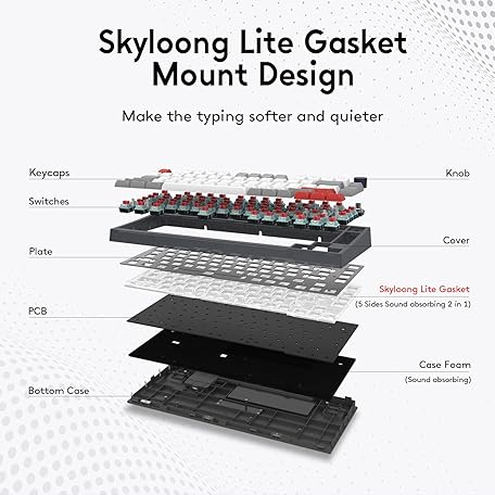 Mua SKYLOONG GK75 Compact Programmable Gaming Keyboard,TKL 75% Layout ...