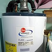 Rheem 22V50F1 Natural Gas Water Heater, 50 Gallon - Rheem Hot Water ...