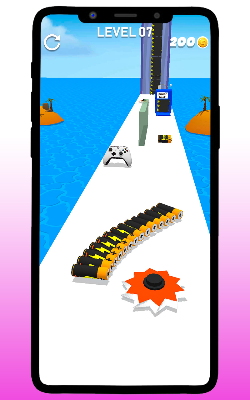 Battery Run Energize Toys Power Plug Charger Cells Rush 3D - Collect ...