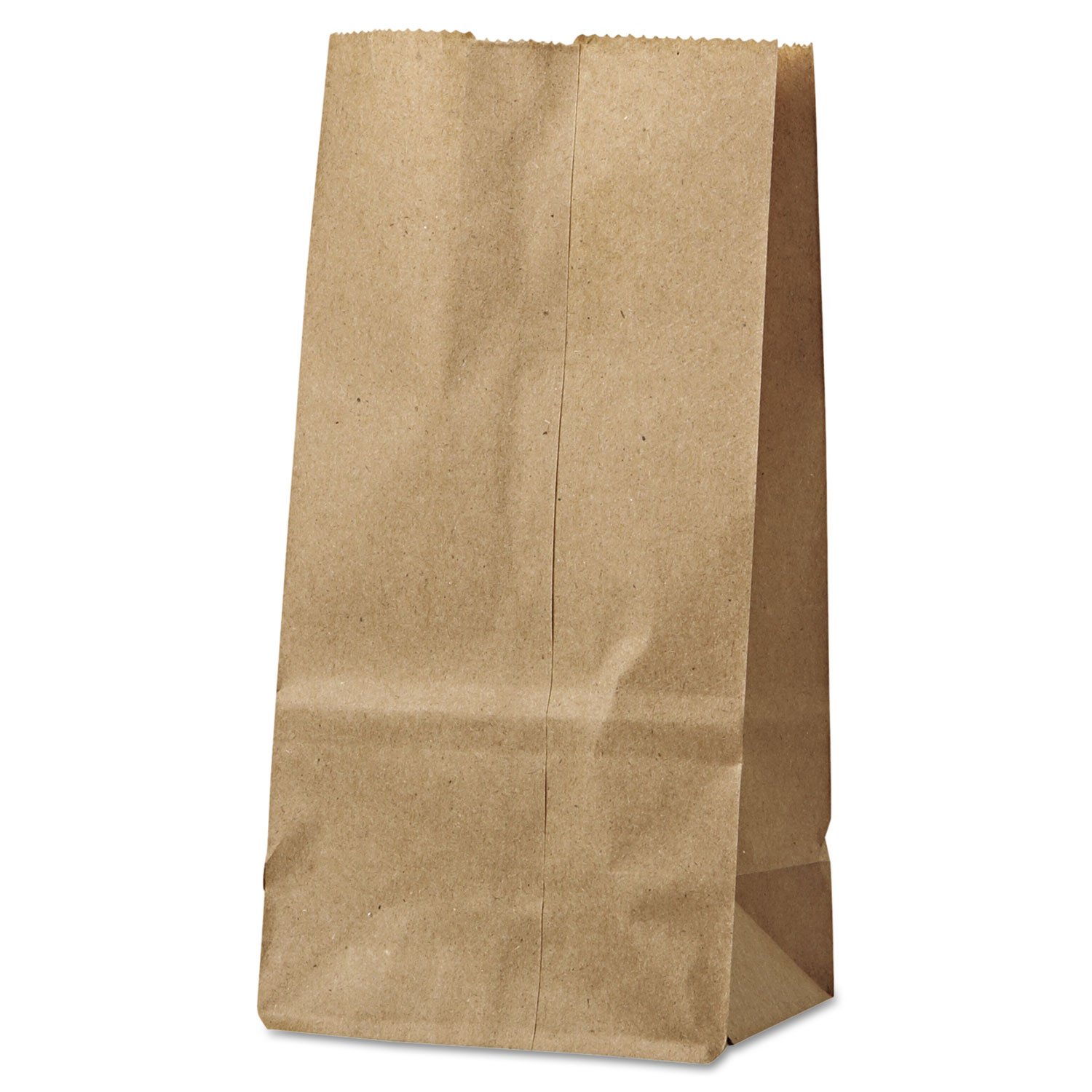 AJM Packaging GB02NP5C 2 lb. Kraft Paper Grocery Bag - 500 / CS: Amazon ...