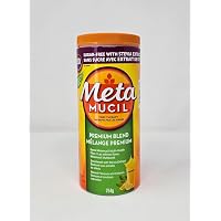 Metamucil Premium Blend Fibre Therapy - Sugar Free with Stevia Extract ...