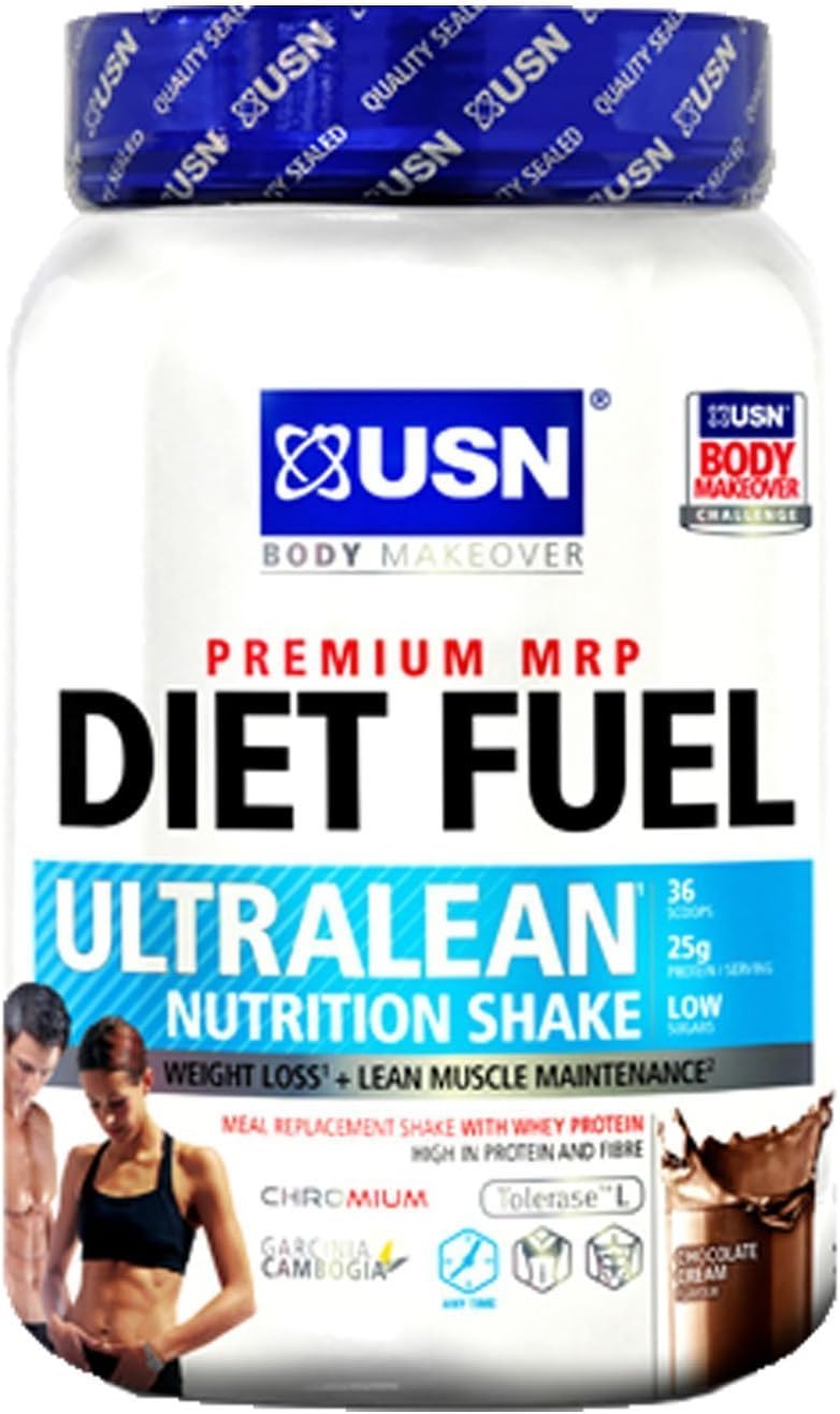 USN Diet Fuel Ultralean 1kg Strawberry Cream – BigaMart