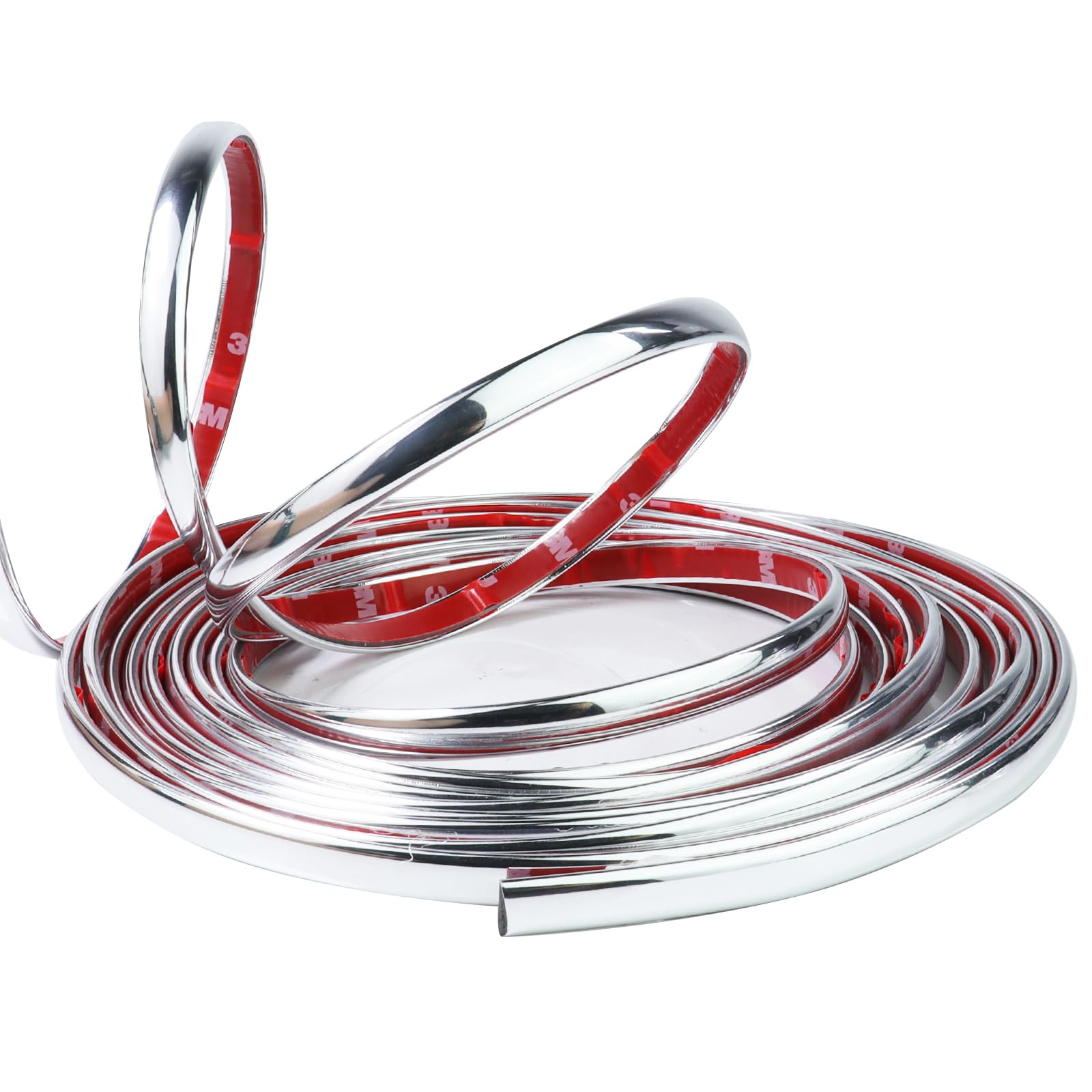 Car Elements 32Ft Automotive Chrome Trim Molding 1/4"(6mm) Universal ...