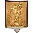 The Porcelain Garden Mermaid & Merman - Porcelain Lithophane Night ...