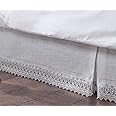 Amazon.com: Renaissance Home Fashion Stylemaster Sophia Dust Ruffle/Bed ...