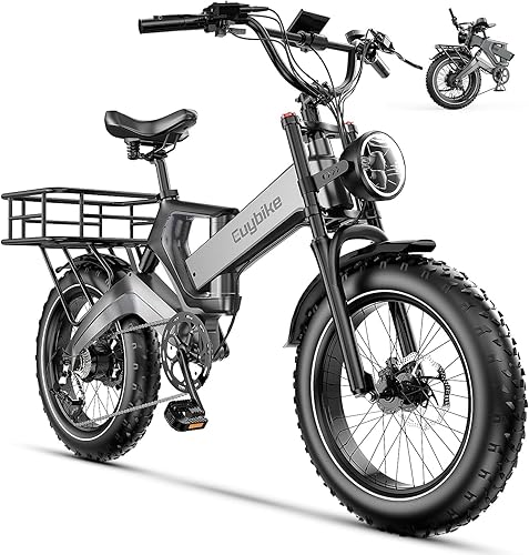 Folding Electric Bike for Adults,1500W Motor(Peak 2000W),35MPH 100Mile,48V 25Ah Battery,20" x 4. ...