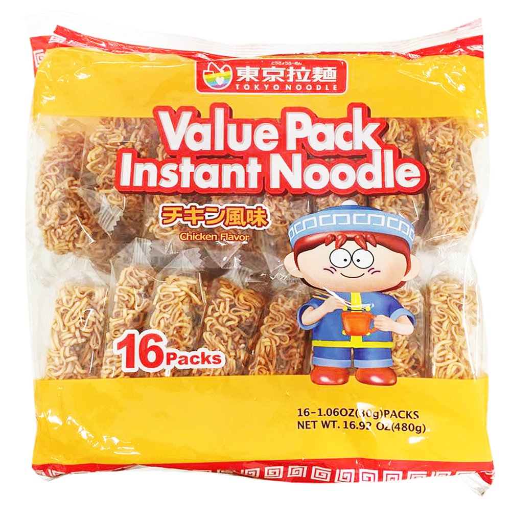 Amazon.com : Mini Instant Tokyo Noodles Spicy Flavor 120g (Pack of 2 ...