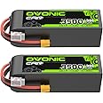 Amazon.com: OVONIC 4S LiPo Battery 3500mAh 14.8V 130C RC Battery with XT60 Connector : Toys & Games