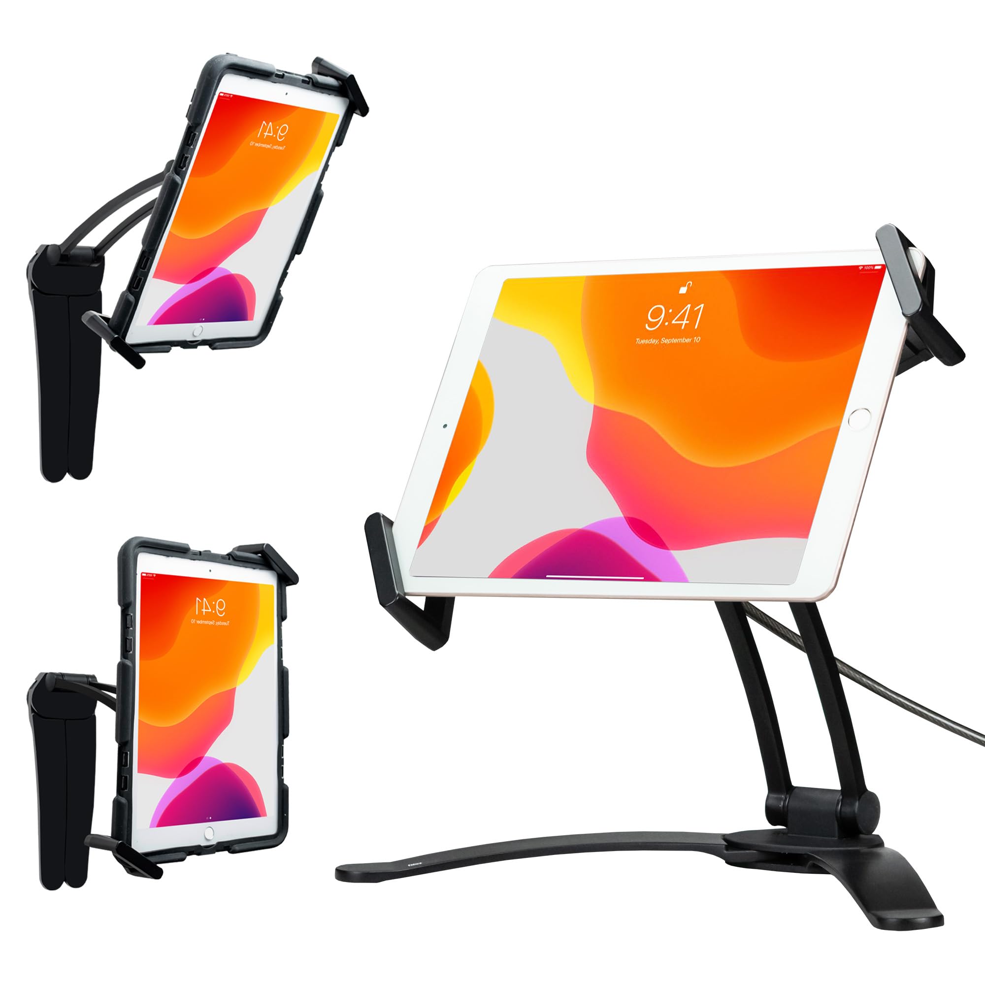 2-in-1 Tablet Stand – CTA Multi-Flex Stand and Magnetic Wall Mount for ...