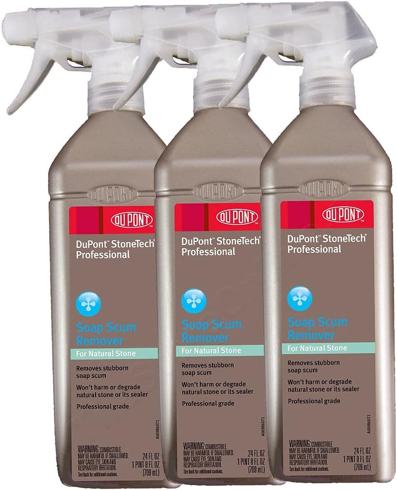 3 Pack - Dupont StoneTech Professional - Soap Scum Remover for Natural ...