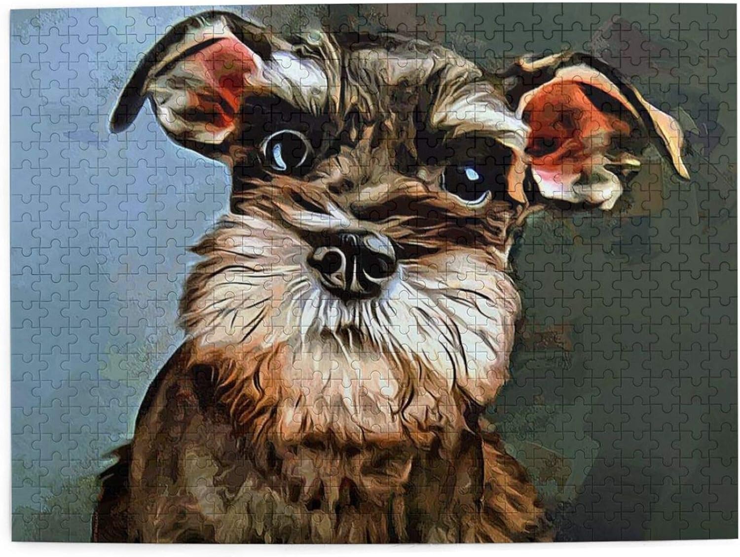 Amazon Miniature Schnauzer Kids And Adults Jigsaw Photo Puzzle 500 amazon-miniature-schnauzer-kids-and-adults-jigsaw-photo-puzzle-500