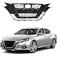 Amazon.com: Chrome Bumper Grille Compatible with 2019 2020 2021 Nis.san ...
