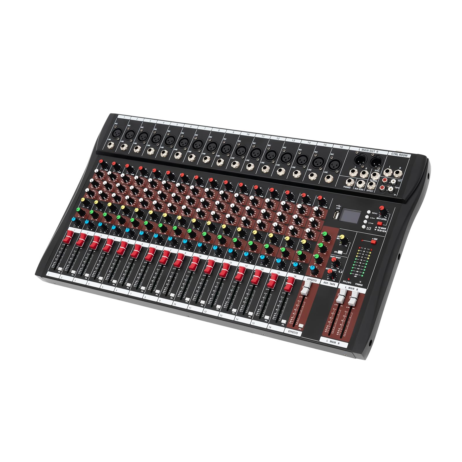 Mua 16 Channel Audio Mixer Sound Mixing Console, Live Studio Audio ...