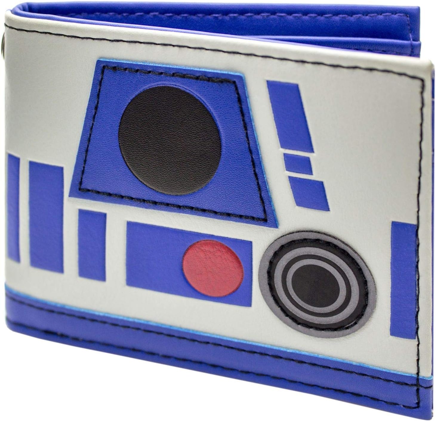 Star Wars R2-D2 Droid Helmet Blue ID & Card Bi-Fold Wallet – BigaMart