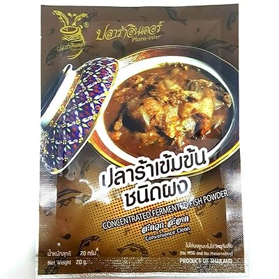 Buy 20g. x 3 Packs Pla-ra Best Thai Food Cuisine Ingredient ...