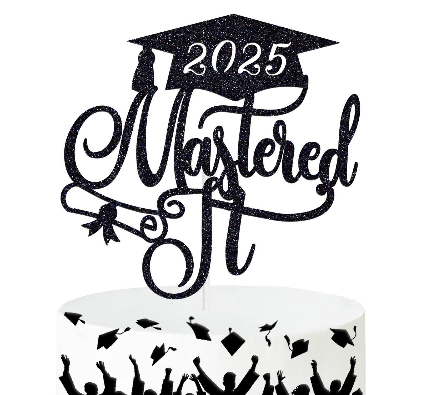 Mastered It Cake Topper, Congrats Grad, You Did It, Class of 2025 ...