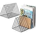 Amazon.com: Mr. Pen- Triangle Wire Magazine Holder, 9 Slots, 2 Pack ...