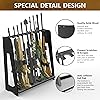 Semohop Gun Racks, Floor Gun Rack Indoor, Wooden Free Standing Rifle ...