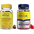 Amazon.com: Bach RESCUE Plus Sleep Gummies with 5mg Melatonin/dose [and ...