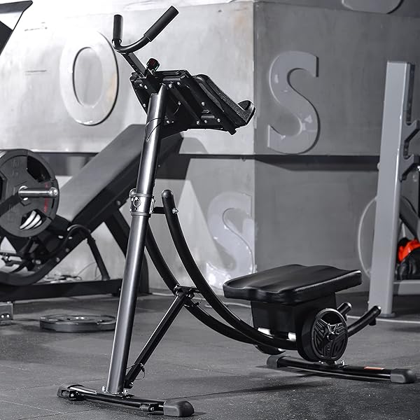 XtremepowerUS Roller Coaster Abdominal Trainer Machine Waist Fitness ...