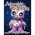 Amazon.com: Adorable Creepy Coloring Book with Spooky Gothic Cute ...