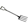 Amazon.com : Hoss Tools Garden Digging Fork | Heavy-Duty, Unbreakable ...