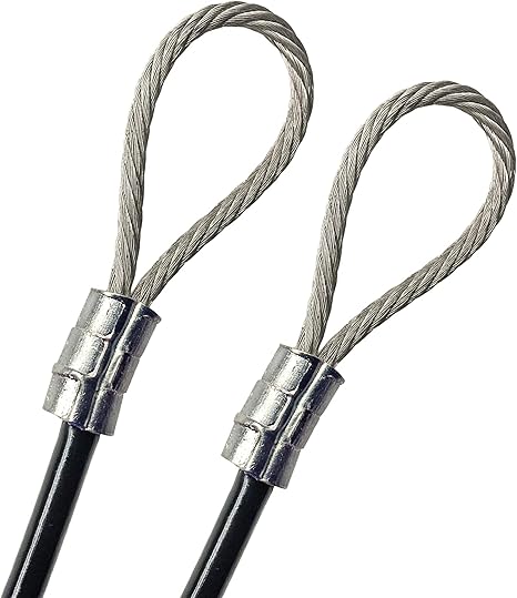 Amazon.com: PSI - Galvanized Steel 3/16” Vinyl Coated Wire Rope 7x19 ...