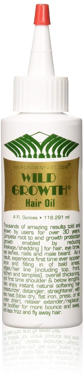 Wild Growth Hair Oil 3Pcs X 4Oz: Amazon.co.uk: Health & Personal Care