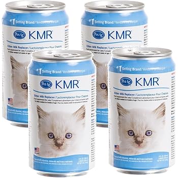 Amazon.com : (4-Pack) KMR Liquid Milk Replacer for Kittens and Cats, 8 ...