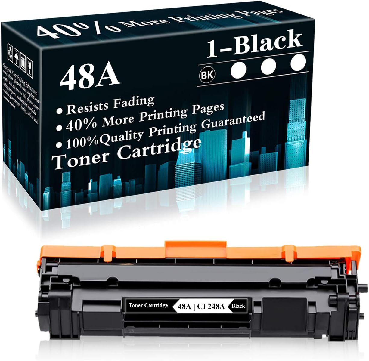 Amazon.com: 1 Pack 48A | CF248A Compatible Toner Cartridge Replacement ...
