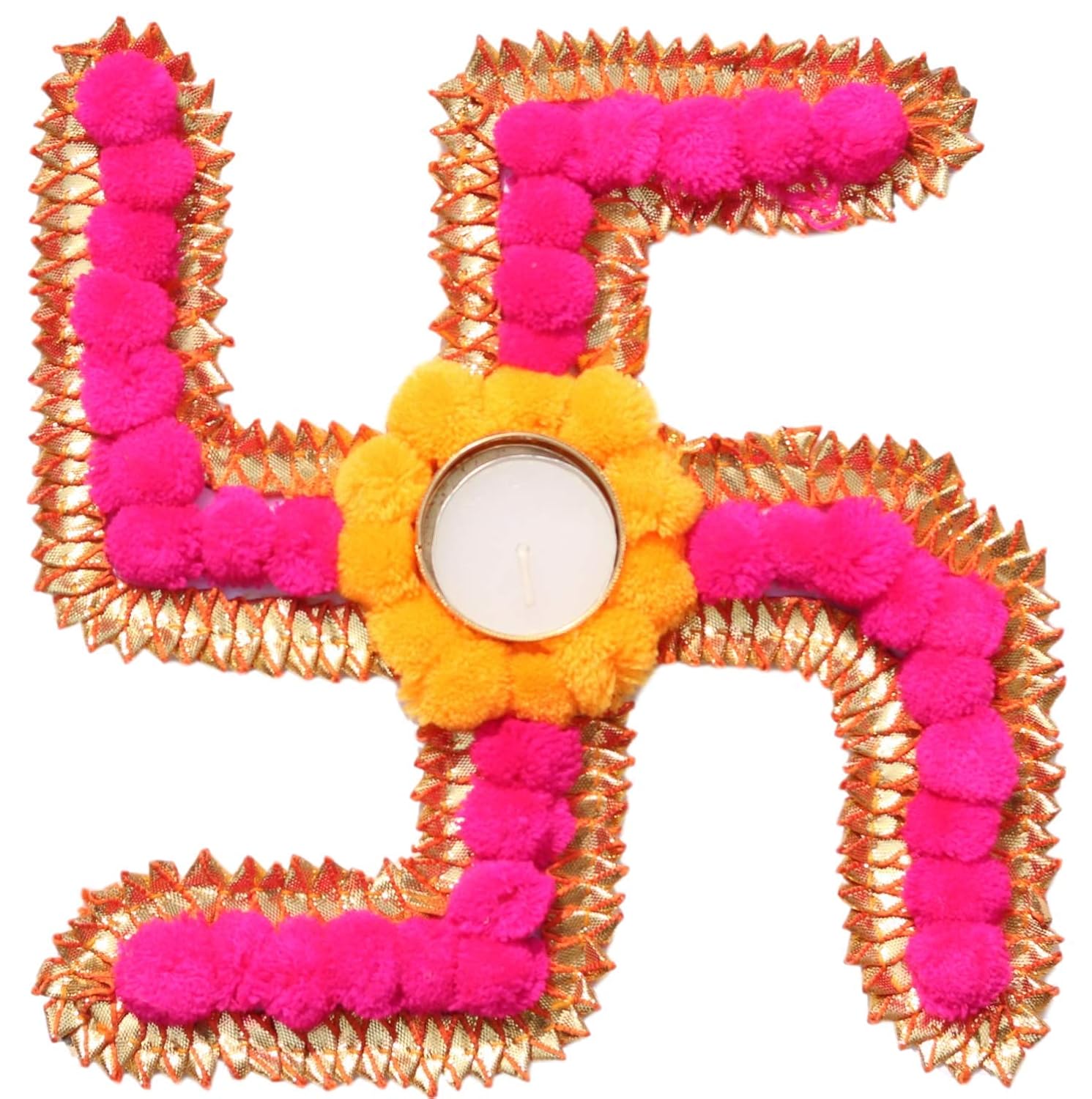 Buy Geetanjali Handmade Designer Traditional Satiya Made with ...