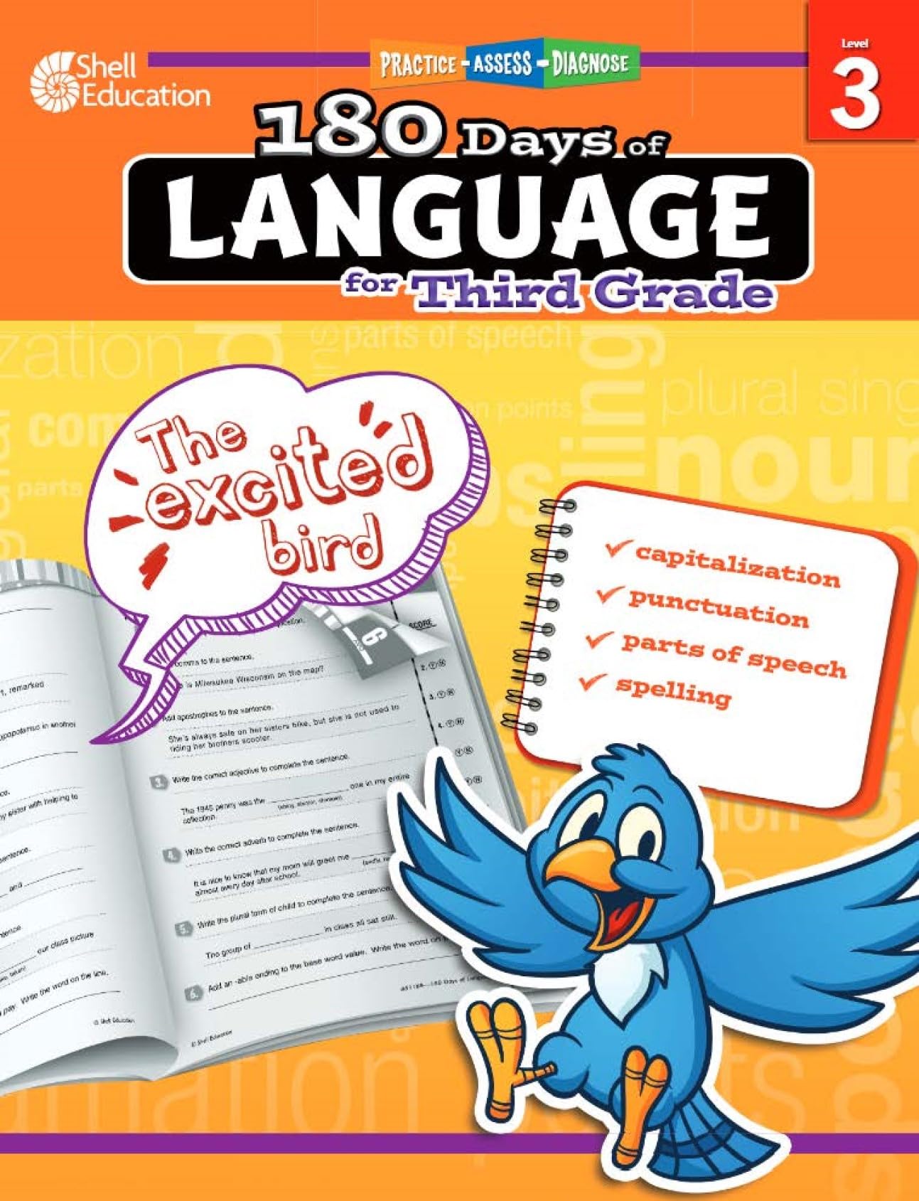 Mua 180 Days of Language for Third Grade – Build Grammar Skills and ...