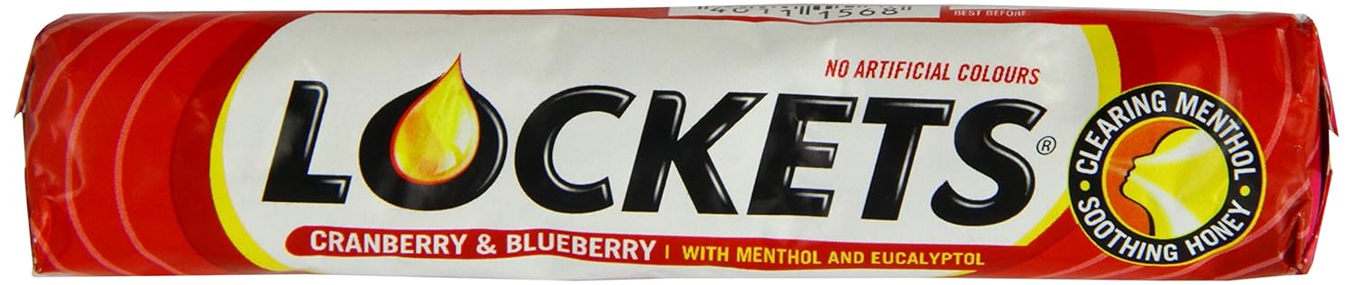 LOCKETS Cranberry and Blueberry Lozenges 43 G: Amazon.co.uk: Health ...